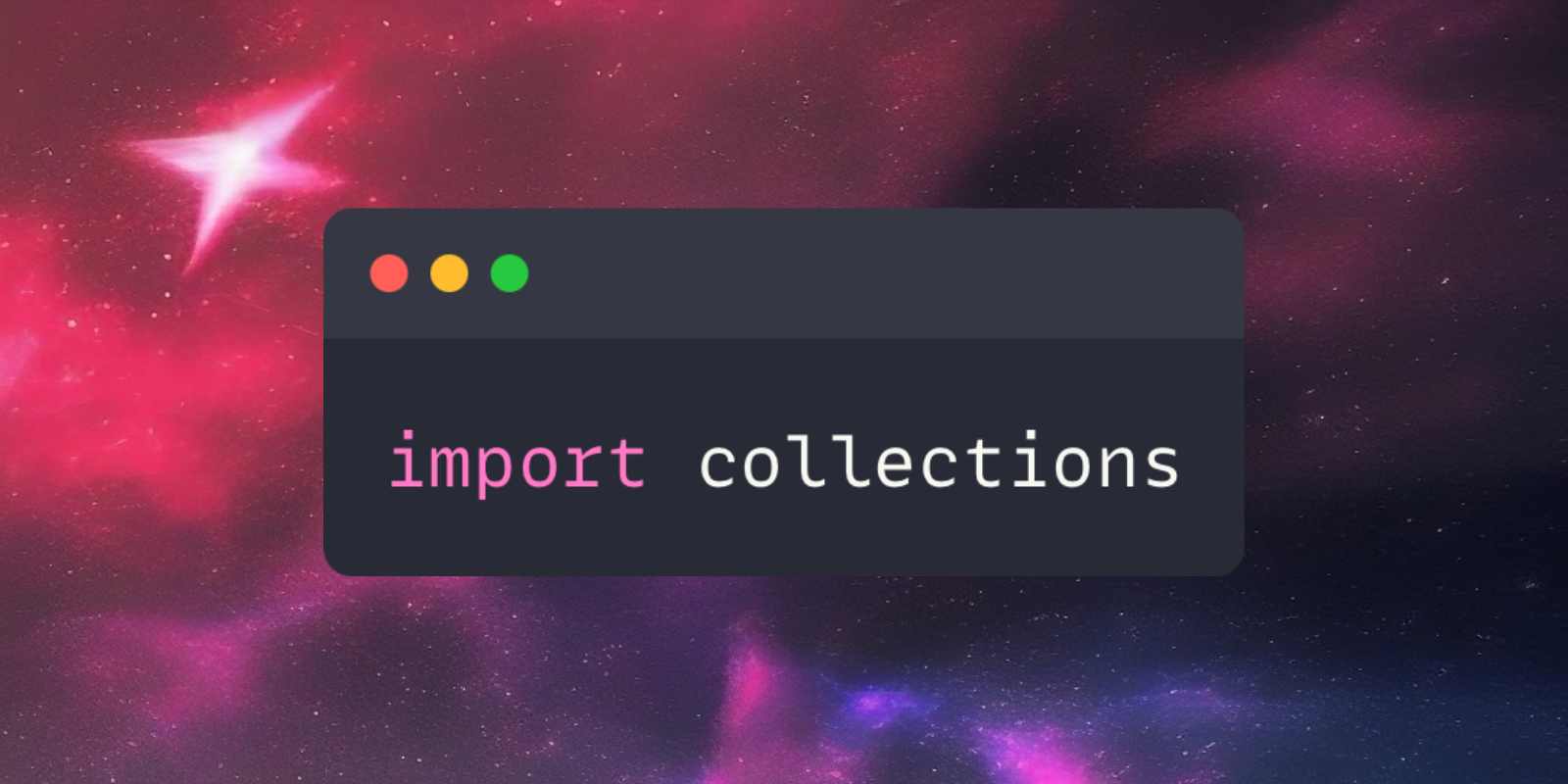 Module Collections Overview Mathspp