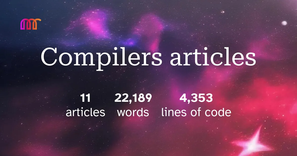 Compilers blog articles | mathspp