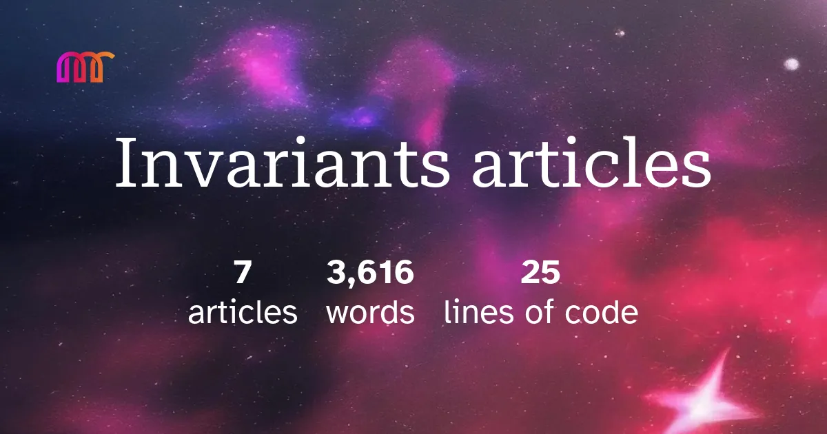 Invariants blog articles | mathspp