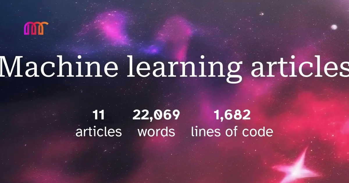Machine learning blog articles | mathspp