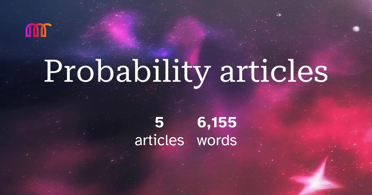 Probability blog articles | mathspp