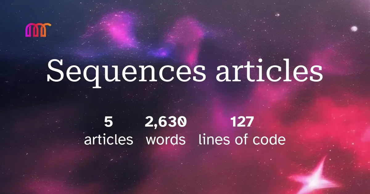 Sequences blog articles | mathspp