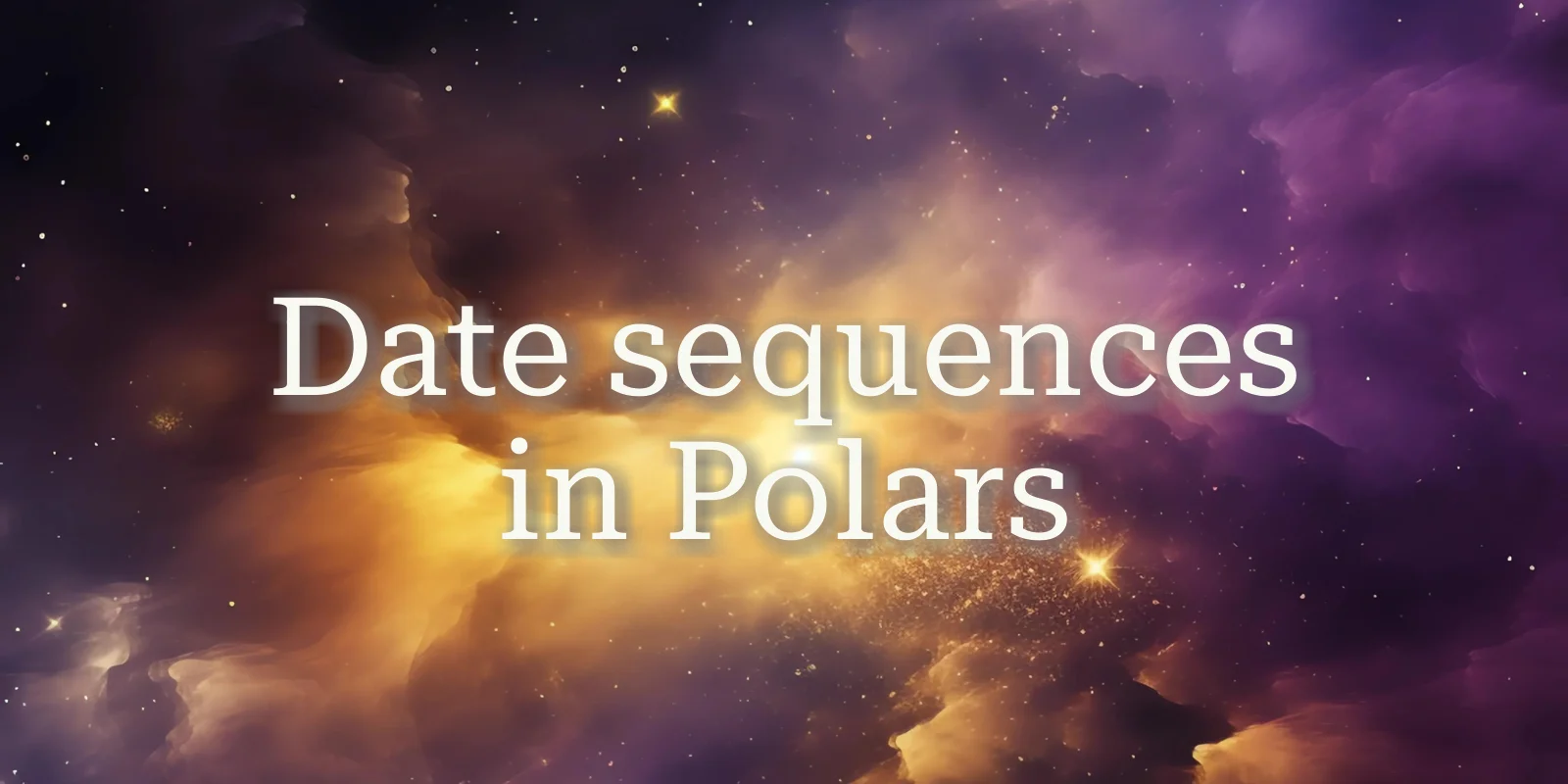 TIL #108 – Date sequences in Polars | mathspp