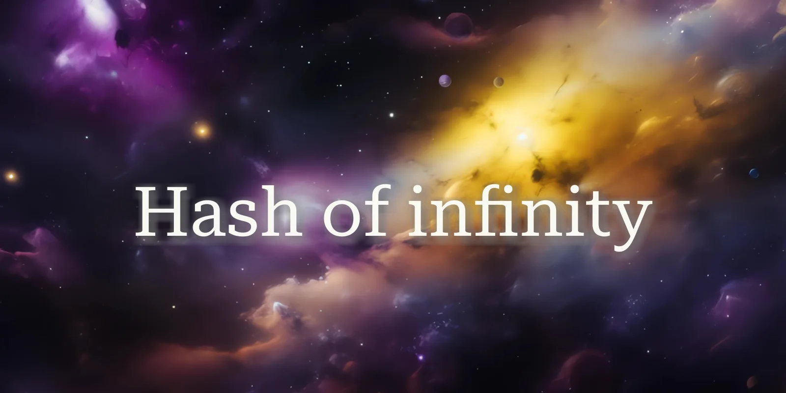 TIL #126 – Hash of infinity | mathspp