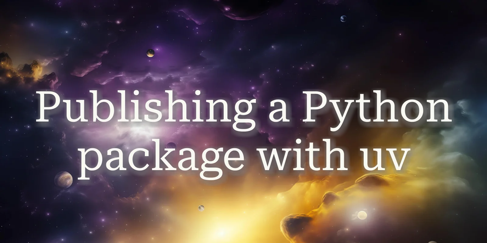 TIL #117 – Publishing a Python package with uv | mathspp