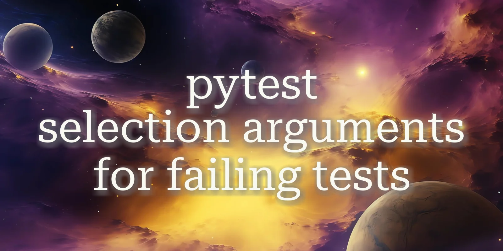 Til 105 Pytest Selection Arguments For Failing Tests Mathspp