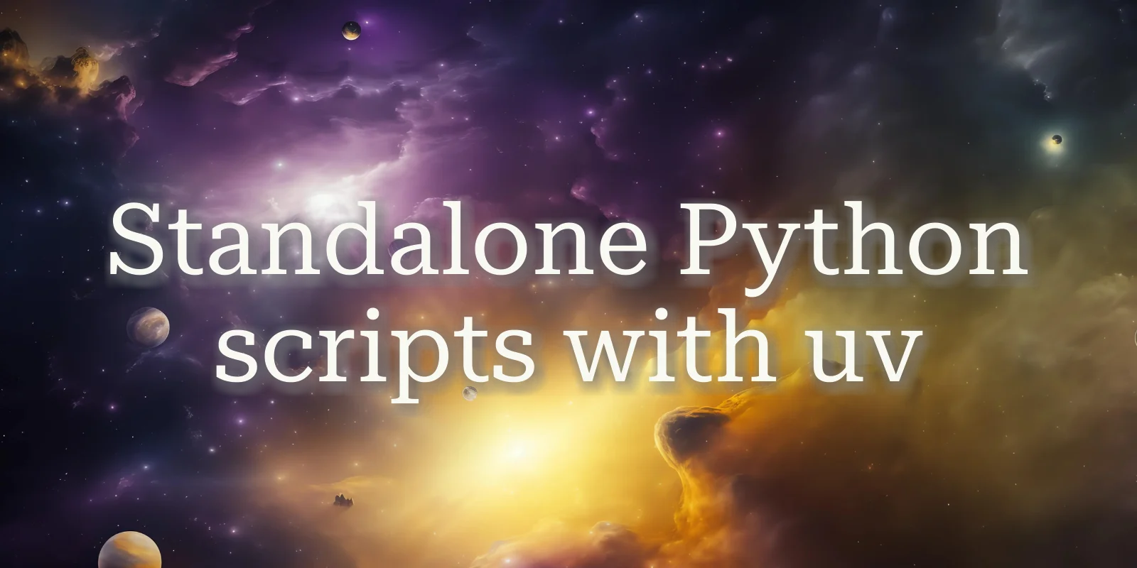 TIL #113 – Standalone executable Python scripts with uv | mathspp